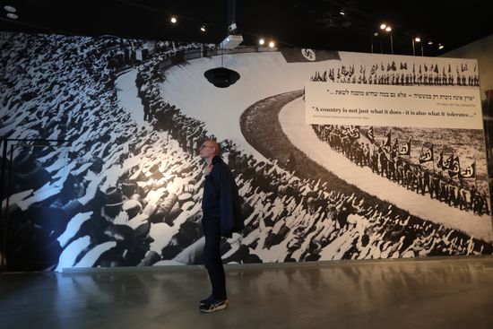 Vistors Look Exhibitions Yad Vashem Holocaust Editorial Stock Photo ...