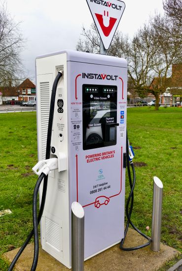 Electric Instavolt Charging Point Emmer Green Editorial Stock Photo - Stock Image | Shutterstock