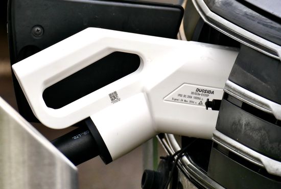 Charger Connected Electric Vehicle Electric Instavolt Editorial Stock Photo - Stock Image ...