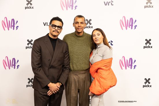 Stromae His Partner Coralie Barbier Pictured Editorial Stock Photo ...