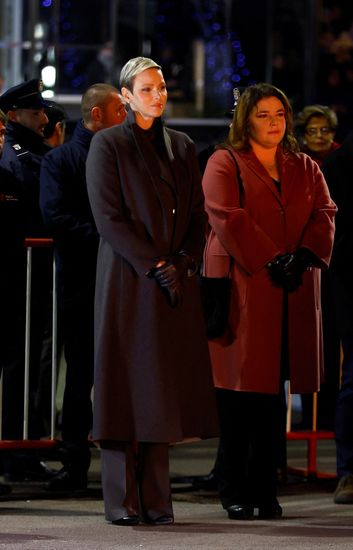 Monacos Princess Charlene L Attends Traditional Editorial Stock Photo ...