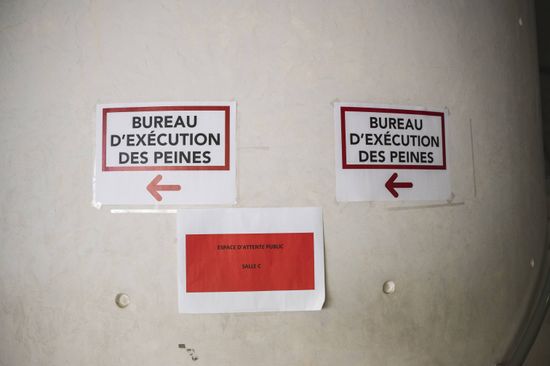 Photo Showing Sign Awaiting Courts Sentence Editorial Stock Photo ...