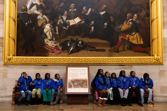 Students Sit On Benches Rotunda United Editorial Stock Photo - Stock ...