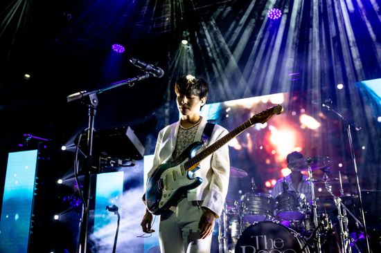 Singer Woosung South Korean Indierock Band Editorial Stock Photo ...