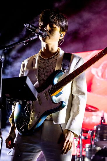 Singer Woosung South Korean Indierock Band Editorial Stock Photo ...