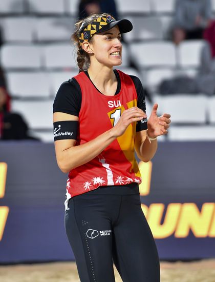 Tanja Huberli React During Womens Volleyball Editorial Stock Photo ...