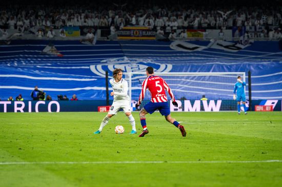 Luka Modric Real Madrid Rodrigo De Editorial Stock Photo - Stock Image ...