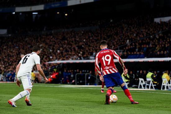 Nacho Alvaro Morata During Copa Del Editorial Stock Photo - Stock Image ...