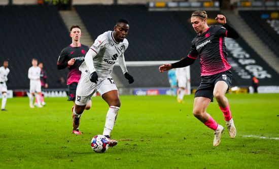 Jonathan Leko Mk Dons Alex Hartridge Editorial Stock Photo - Stock ...