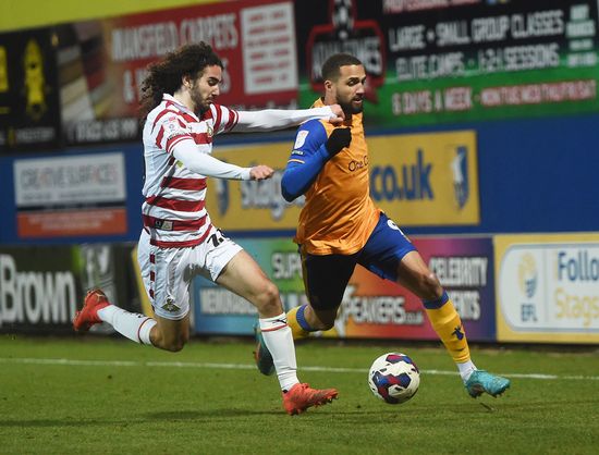 Jordan Bowery Mansfield Town Action Todd Editorial Stock Photo - Stock ...