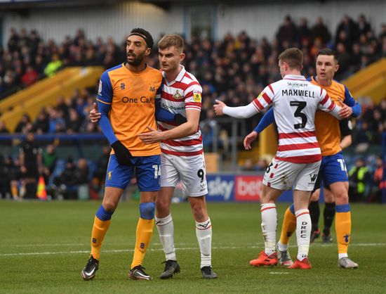 James Perch Callum Johnson Mansfield Town Editorial Stock Photo - Stock ...