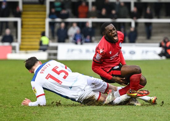Edon Pruti Hartlepool United Fouls Junior Editorial Stock Photo - Stock ...