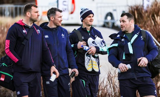 Tadhg Beirne Peter Omahony Johnny Sexton Editorial Stock Photo - Stock ...