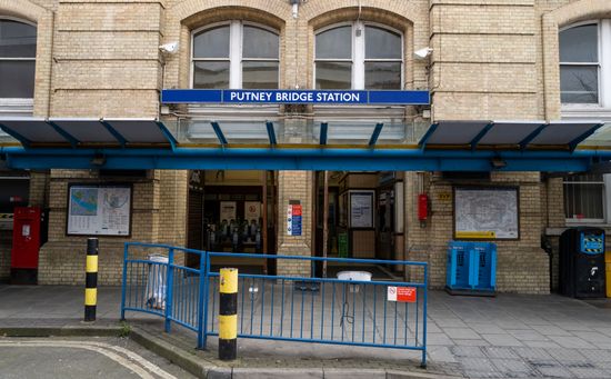 Putney Bridge Underground Station Editorial Stock Photo - Stock Image ...