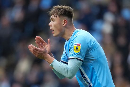 Callum Doyle Coventry City 3 Editorial Stock Photo - Stock Image ...