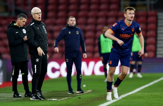 Blackpool Manager Mick Mccarthy Shouts Editorial Stock Photo - Stock ...