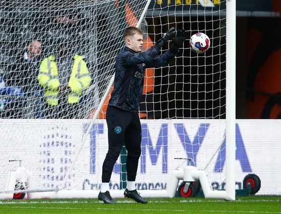 Qpr Goalkeeper Murphy Mahoney Warms Ahead Editorial Stock Photo - Stock ...