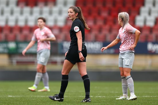 Match Referee Melissa Burgin Editorial Stock Photo - Stock Image ...