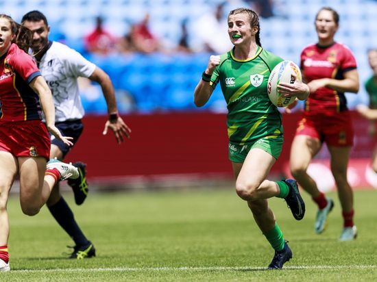Ireland Vs Spain Irelands Emily Lane Editorial Stock Photo - Stock ...