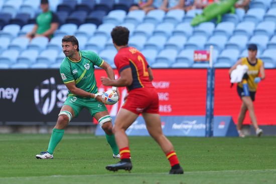 Harry Mcnulty Ireland Passes Ball Allianz Editorial Stock Photo - Stock ...