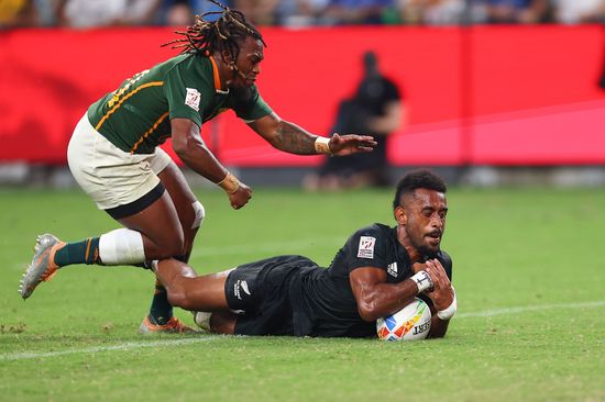 Akuila Rokolisoa New Zealand Slams Ball Editorial Stock Photo - Stock ...