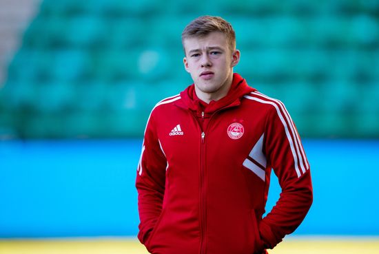 Connor Barron Aberdeen Arrives Stadium Easter Editorial Stock Photo ...