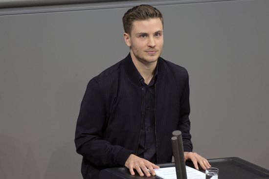 Actor Jannik On Occasion German Bundestags Editorial Stock Photo ...