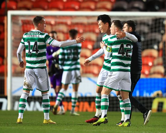 Hug New Boy Hyeongyu Oh Celtic Editorial Stock Photo - Stock Image ...