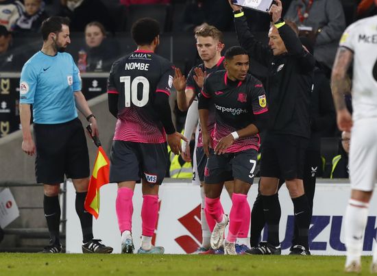 Exeter City Player Demetri Mitchell Comes Editorial Stock Photo - Stock ...