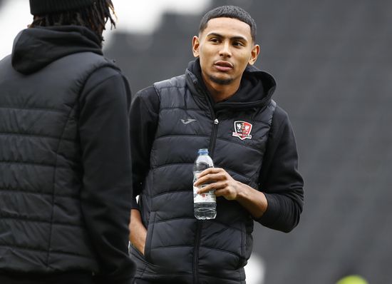 Exeter City Player Demetri Mitchell Has Editorial Stock Photo - Stock ...