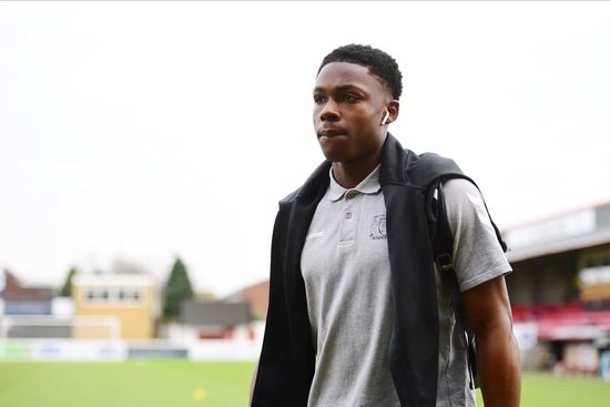 Edwin Agbaje Yeovil Town Arrives Ahead Editorial Stock Photo - Stock ...