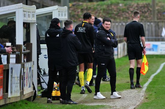 Dan Hart Manager Buckland Athletic During Editorial Stock Photo - Stock ...