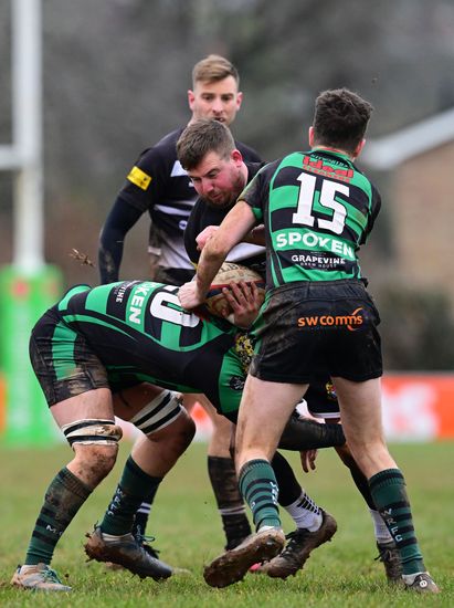 Carl Turner Torquay Athletic Rfc Tackled Editorial Stock Photo - Stock ...