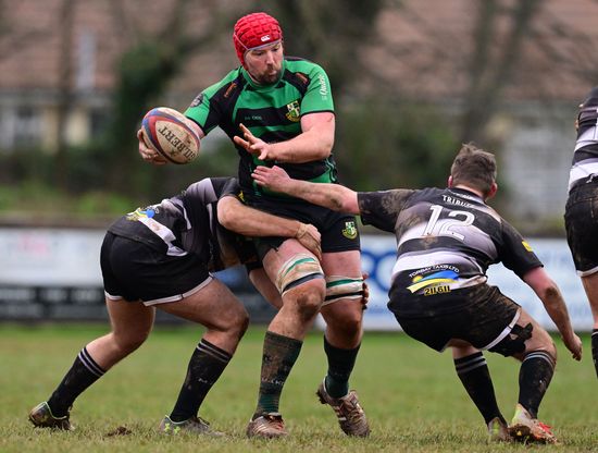Mike Richards Withycombe Rfc Tackled By Editorial Stock Photo - Stock ...