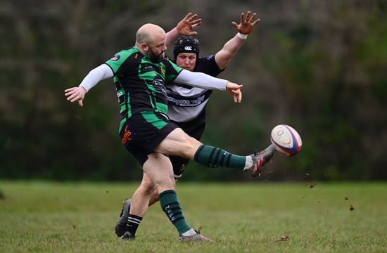 Jason Luff Withycombe Rfc Clears Ball Editorial Stock Photo - Stock ...