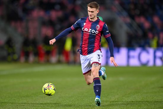 Bolognas Matteo Angeli Action Editorial Stock Photo - Stock Image ...