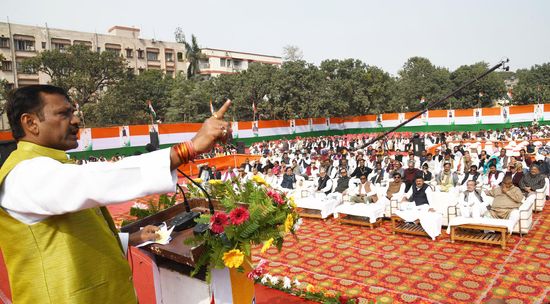 Bihar Congress President Akhilesh Prasad Singh Editorial Stock Photo ...