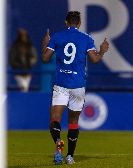 Rangers U18s Forward Zak Lovelace Celebrates Editorial Stock Photo ...