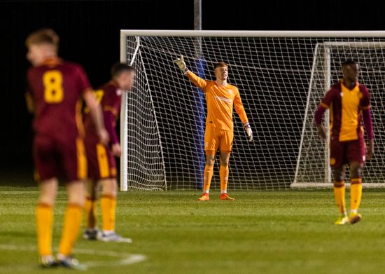 Rangers U18s Goalkeeper Jacob Pazikas Editorial Stock Photo - Stock ...
