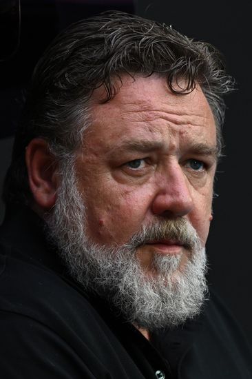Australian Actor Russell Crowe Looks On Editorial Stock Photo - Stock ...