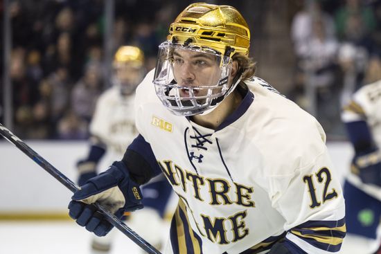 Notre Dame Forward Ryder Rolston 12 Editorial Stock Photo - Stock Image ...