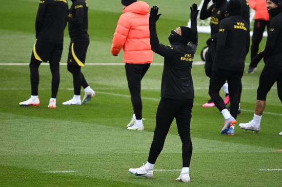 Kylian Mbappe Takes S Part Training Editorial Stock Photo - Stock Image ...