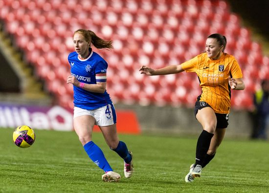 Rangers Womens Defender Kathryn Hill Action Editorial Stock Photo ...