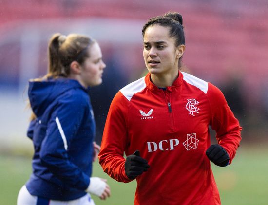 Rangers Womens Forward Kayla Mccoy Warms Editorial Stock Photo - Stock ...