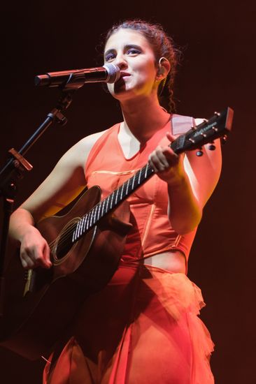 Singer Izaro Andres Performs Live During Editorial Stock Photo - Stock ...