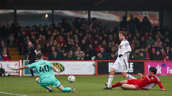 Accrington Stanley Goalkeeper Toby Savin 40 Editorial Stock Photo ...