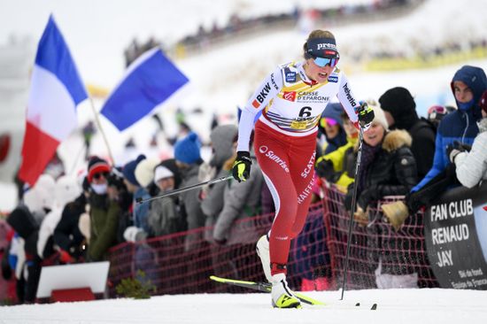 Lea Fischer Switzerland Competes During Womens Editorial Stock Photo ...