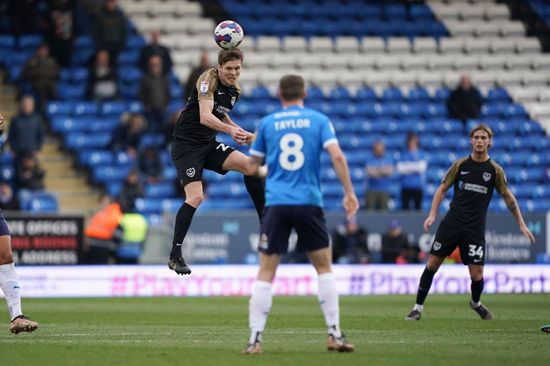 Portsmouth Defender Sean Raggett During Efl Editorial Stock Photo ...