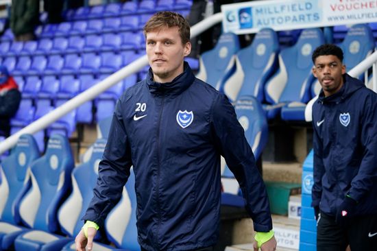 Portsmouth Defender Sean Raggett During Efl Editorial Stock Photo ...