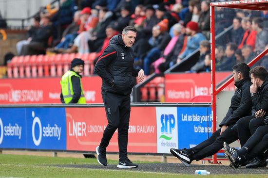 Mark Kennedy Manager Lincoln City Reacts Editorial Stock Photo - Stock ...